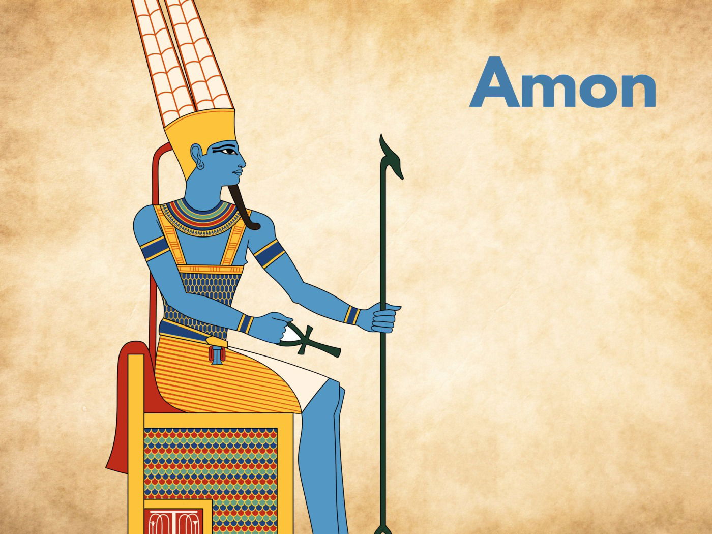 Amon Ra Deus Egipcio Hieroglifos 56,017,808 Ilustrações De Amon