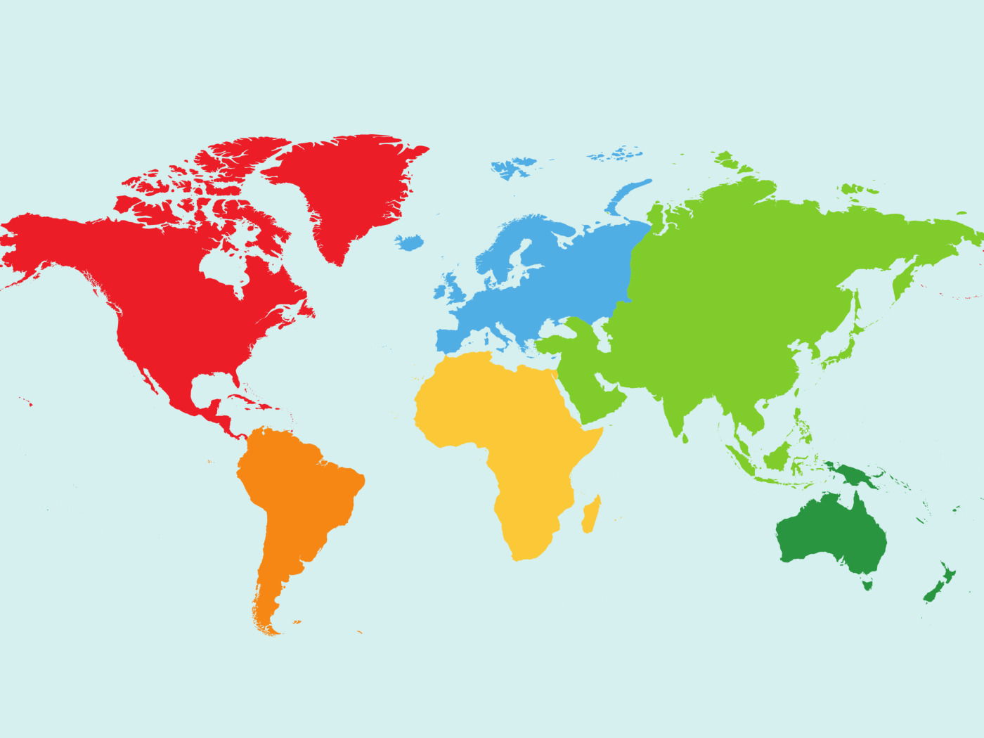 Lista De Paises Do Mundo Por Continente Continentes: Quais São Eles?