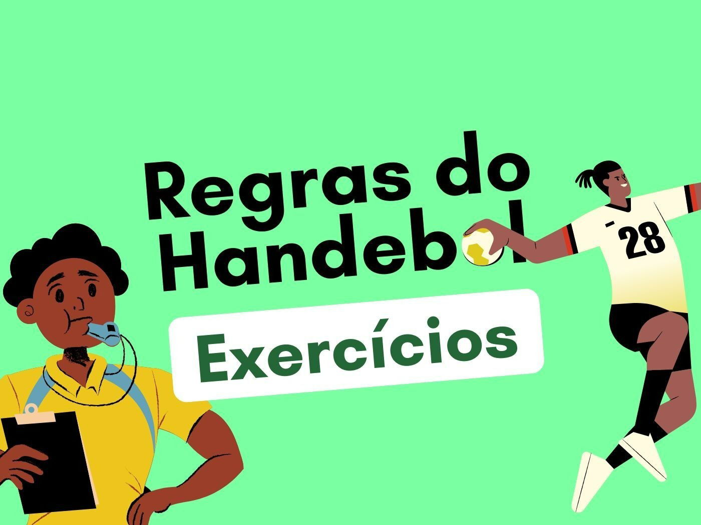 Exercícios sobre as regras do handebol (com gabarito) - Significados