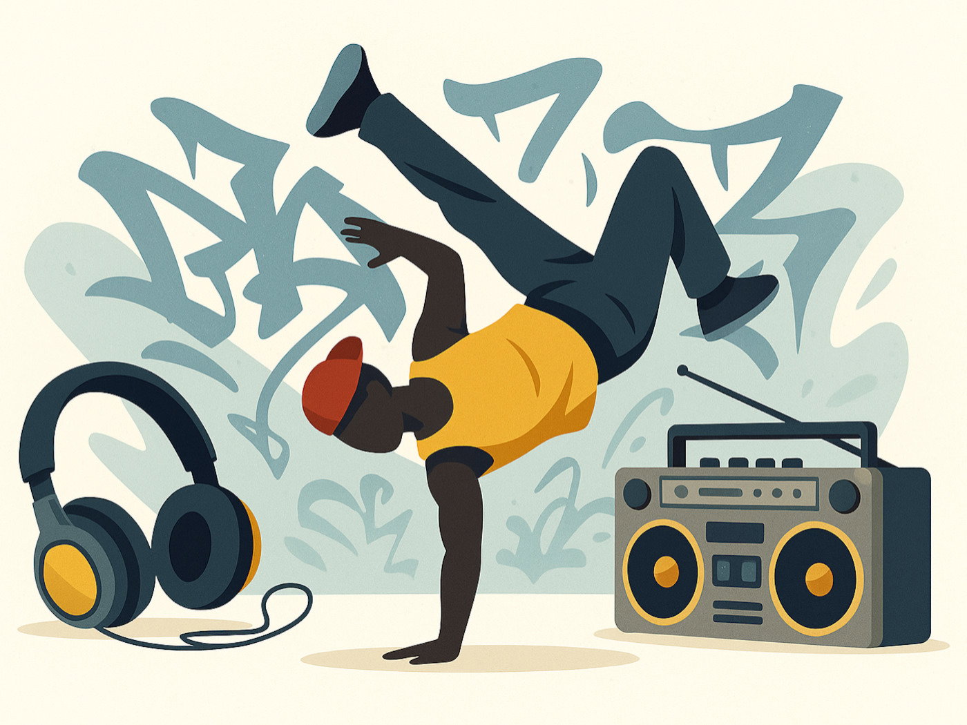 Simbolos De Danca Hip Hop Ballet Dancer Silhouettes Royalty Free