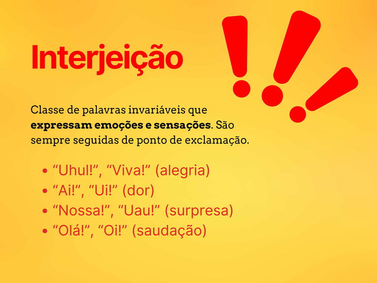 Interjeição: o que é, exemplos, tipos e exercícios - Significados